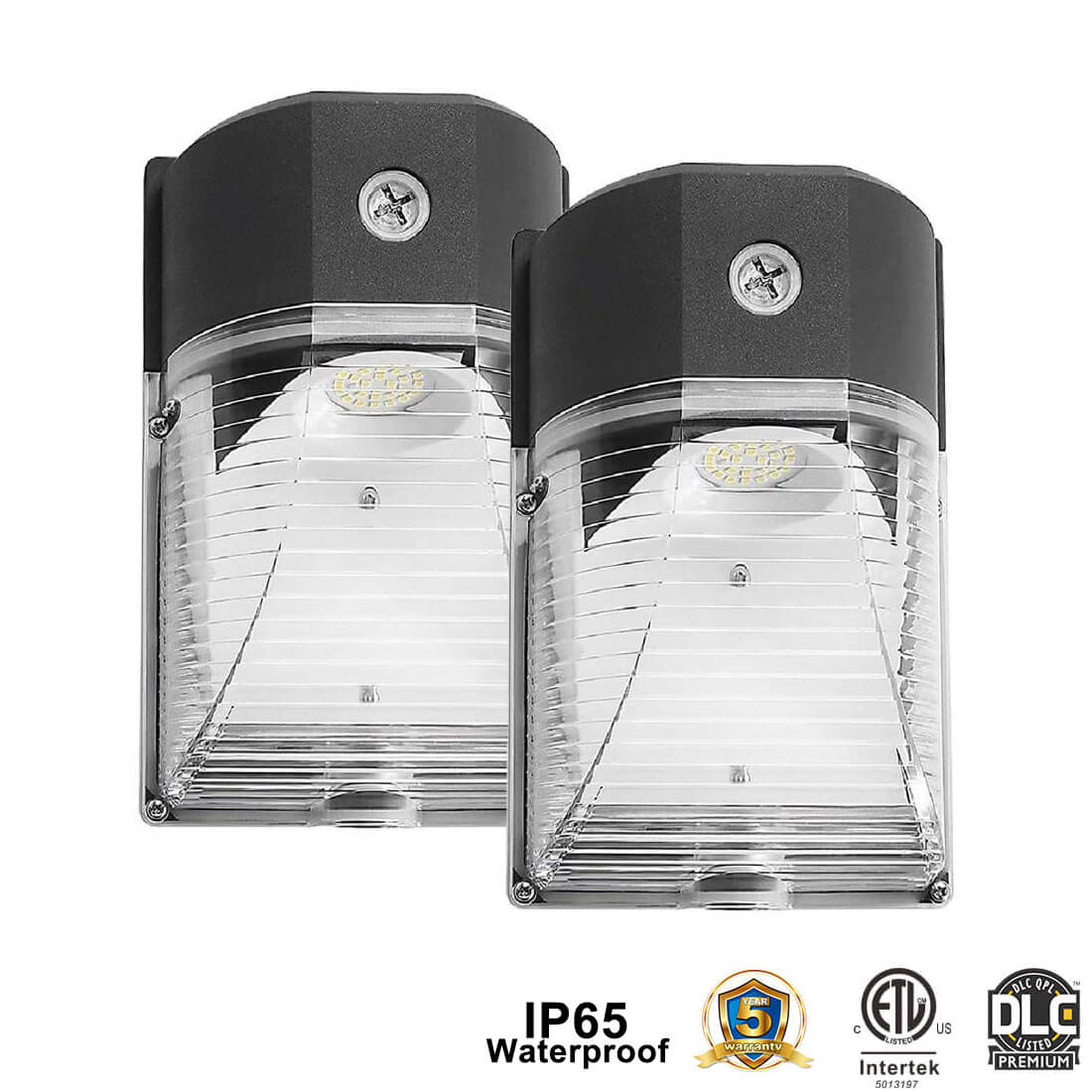 USA Stock Dusk to Dawn 20W MINI LED Wall Pack ETL Certificate IP65 Wat ...