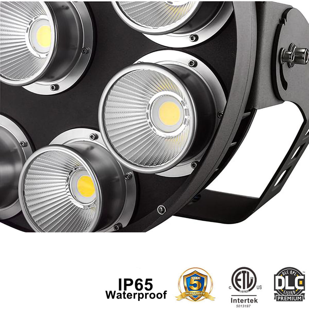 600W LED Stadium Light, 78000 Lumen(1500-2500W Metal Halide Eq.), 5000 ...